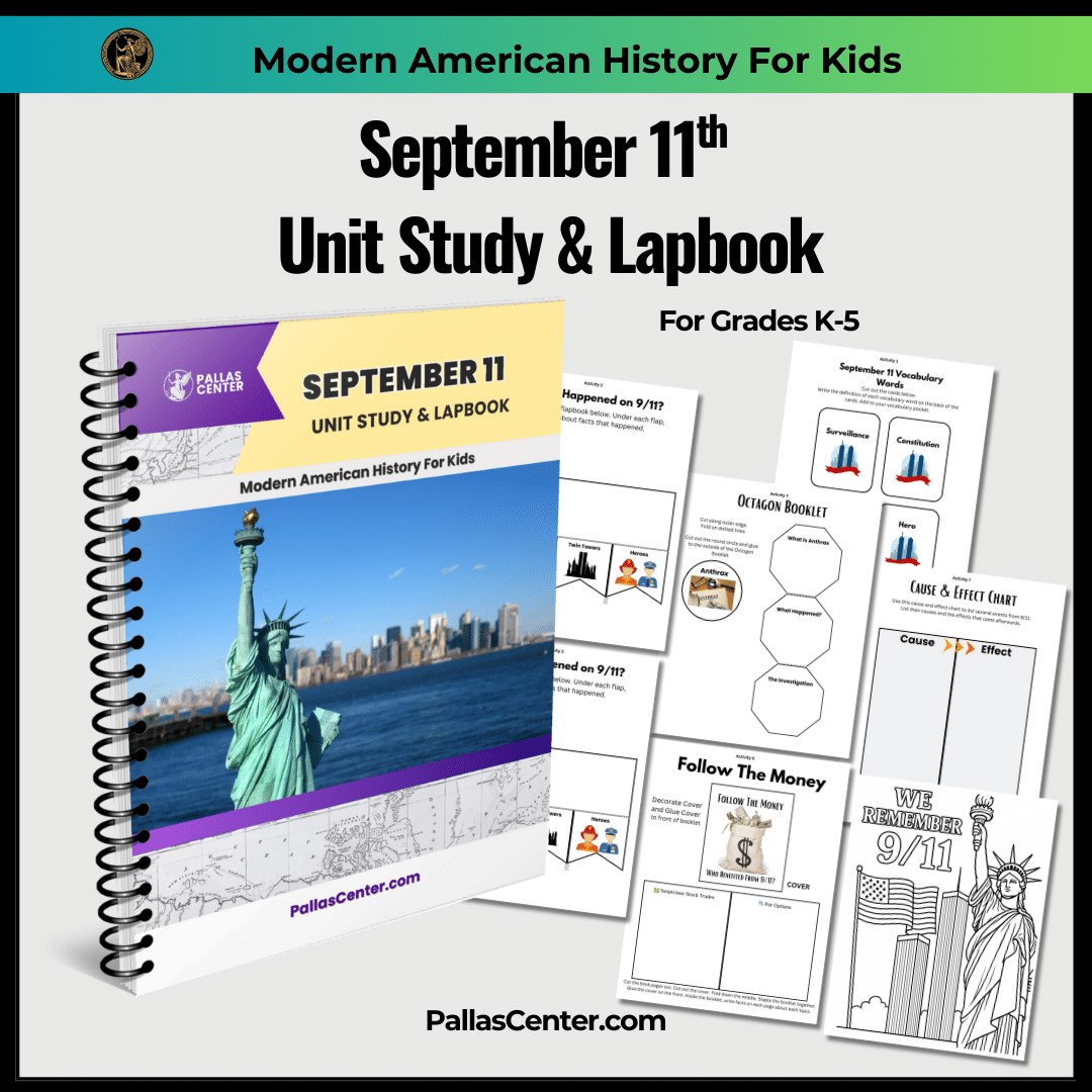 September 11th Unit Study and Lapbook for K-5