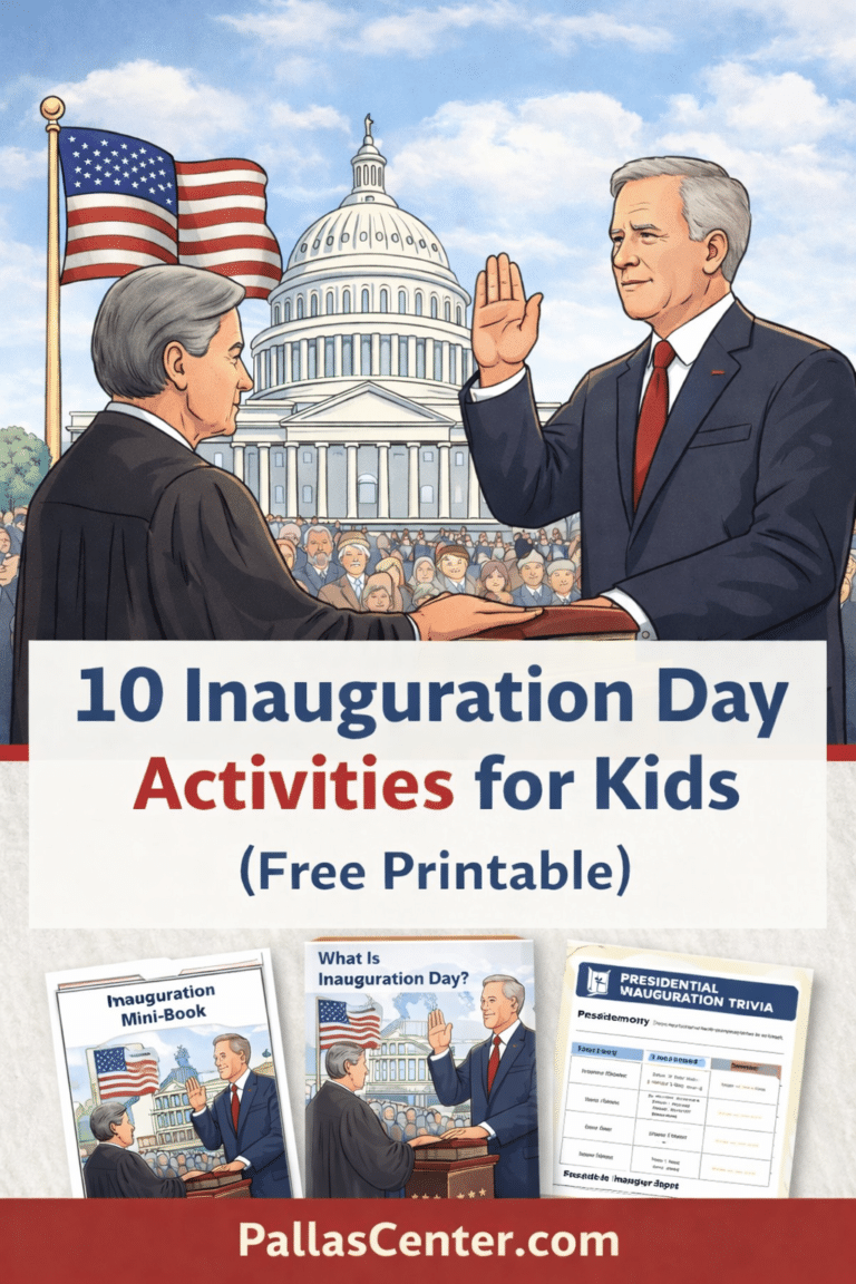 10 Inauguration Day Activities for Kids (Free Printable Mini-Book ...